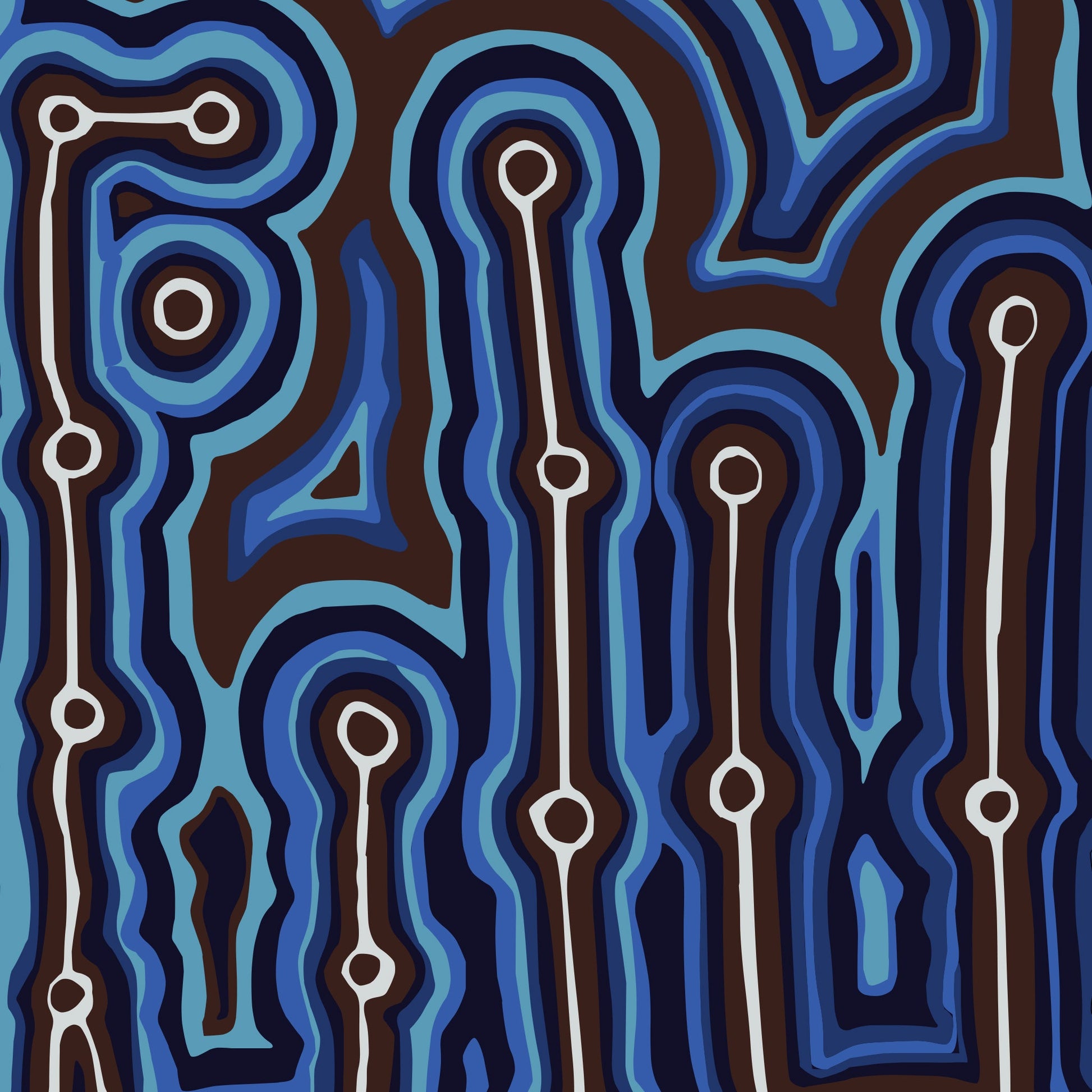 Lappi Lappi Dreaming | Earth by Christine Nakamarra Curtis