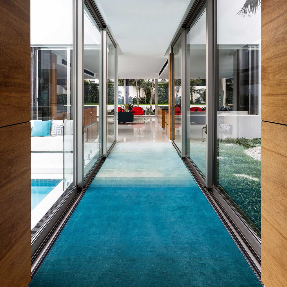 Gradient | Lapis - Tappeti Fine Handcrafted Rugs + Carpets