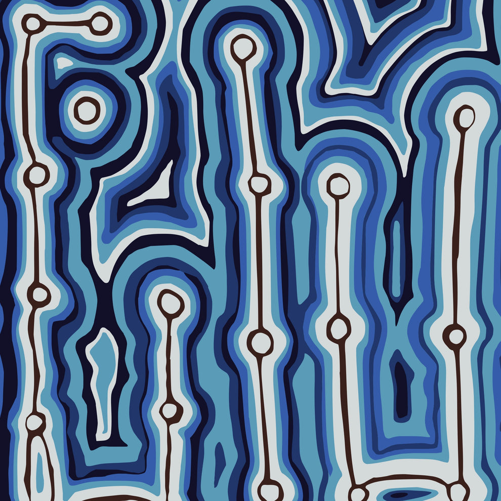 Lappi Lappi Dreaming | Sky by Christine Nakamarra Curtis